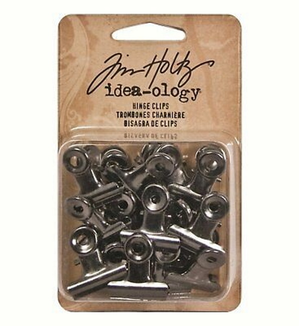 Idea-ology Hinge Clips - Tim Holtz |Askarteluliike Taitava