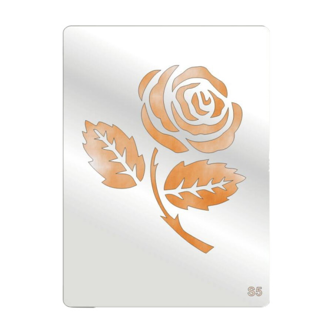 3D sapluuna A5 Ruusu |Askarteluliike Taitava