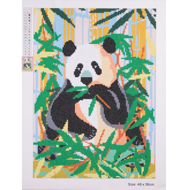 Timanttimaalaus Panda |Askarteluliike Taitava