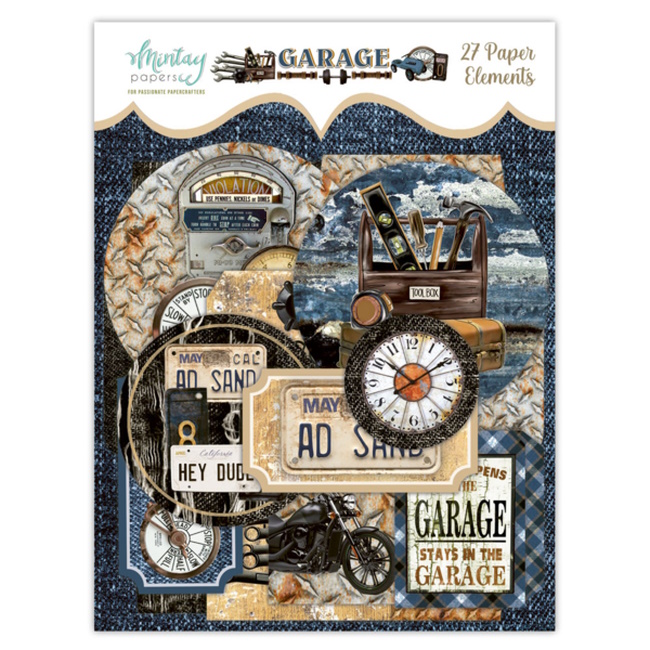Paper Elements Garage - Mintay Papers |Askarteluliike Taitava