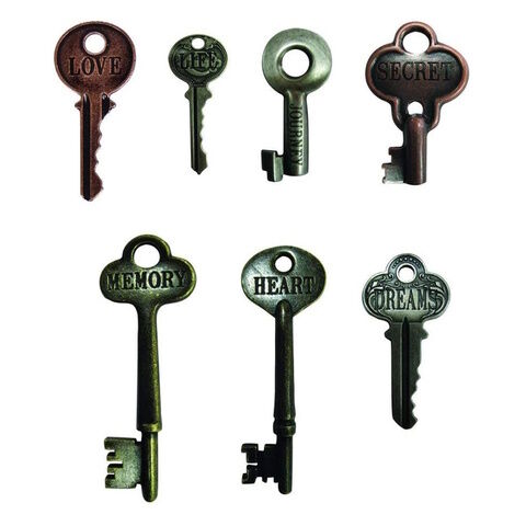 Idea-ology Word Keys - Tim Holtz |Askarteluliike Taitava