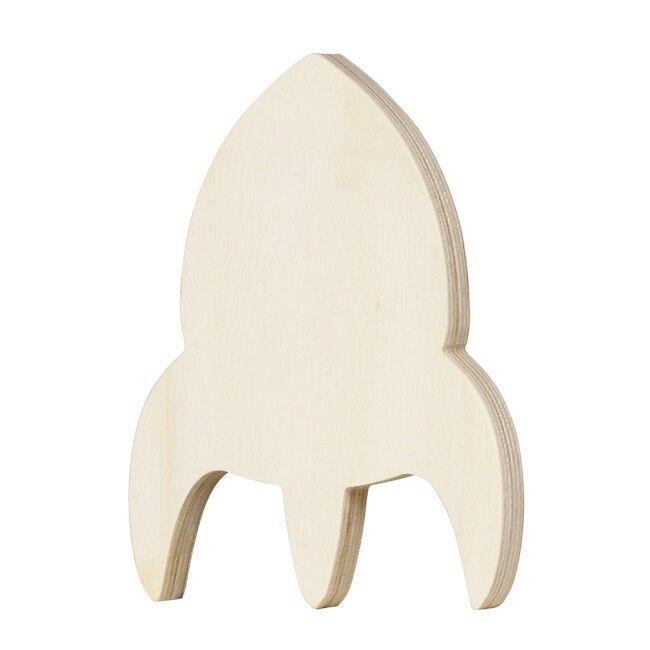 Puufiguuri Raketti |Askarteluliike Taitava