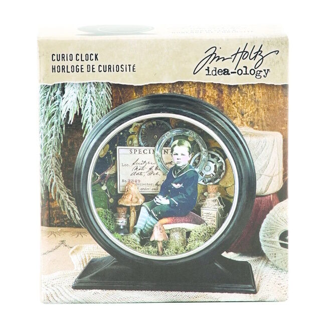 Idea-ology Curio Clock - Tim Holtz |Askarteluliike Taitava