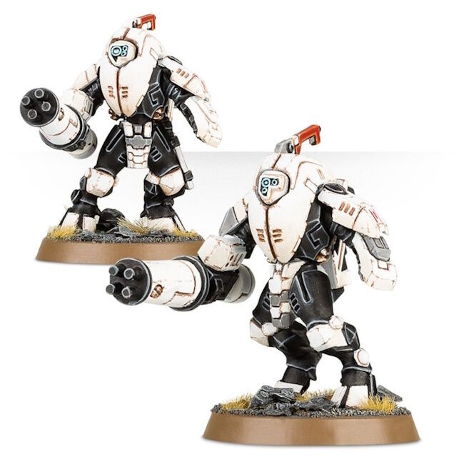 Warhammer 40k: Tau Empire: XV25 Stealth Battlesuits |Askarteluliike Taitava