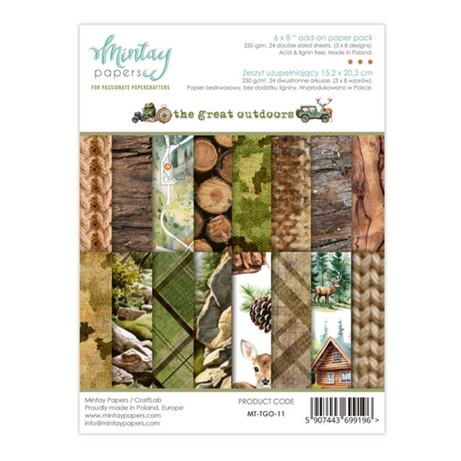 15x20 paperikko Add-ons - The Great Outdoors - Mintay Papers ...